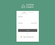 Simple Tithe - Login